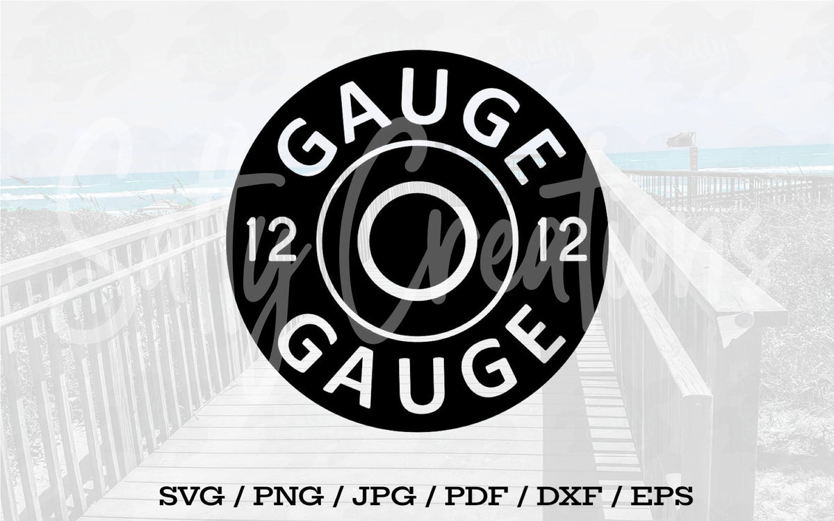 12 Gauge Shell - Digital Download – Salty Creations LLC