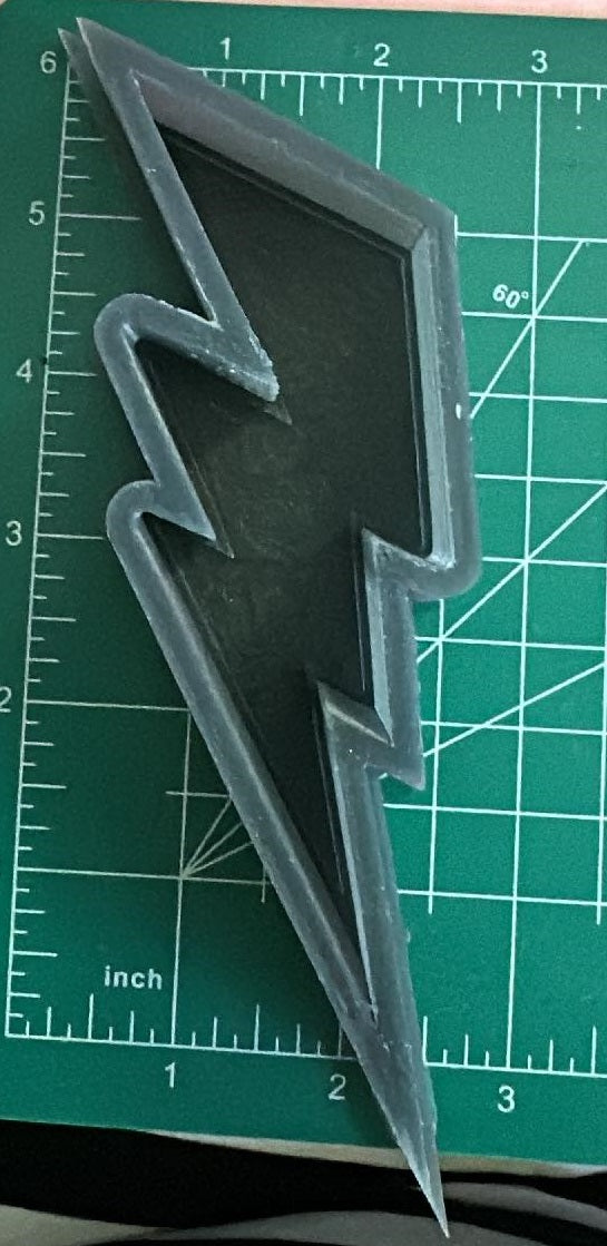 Lightning Bolt - Silicone Mold – Salty Creations LLC