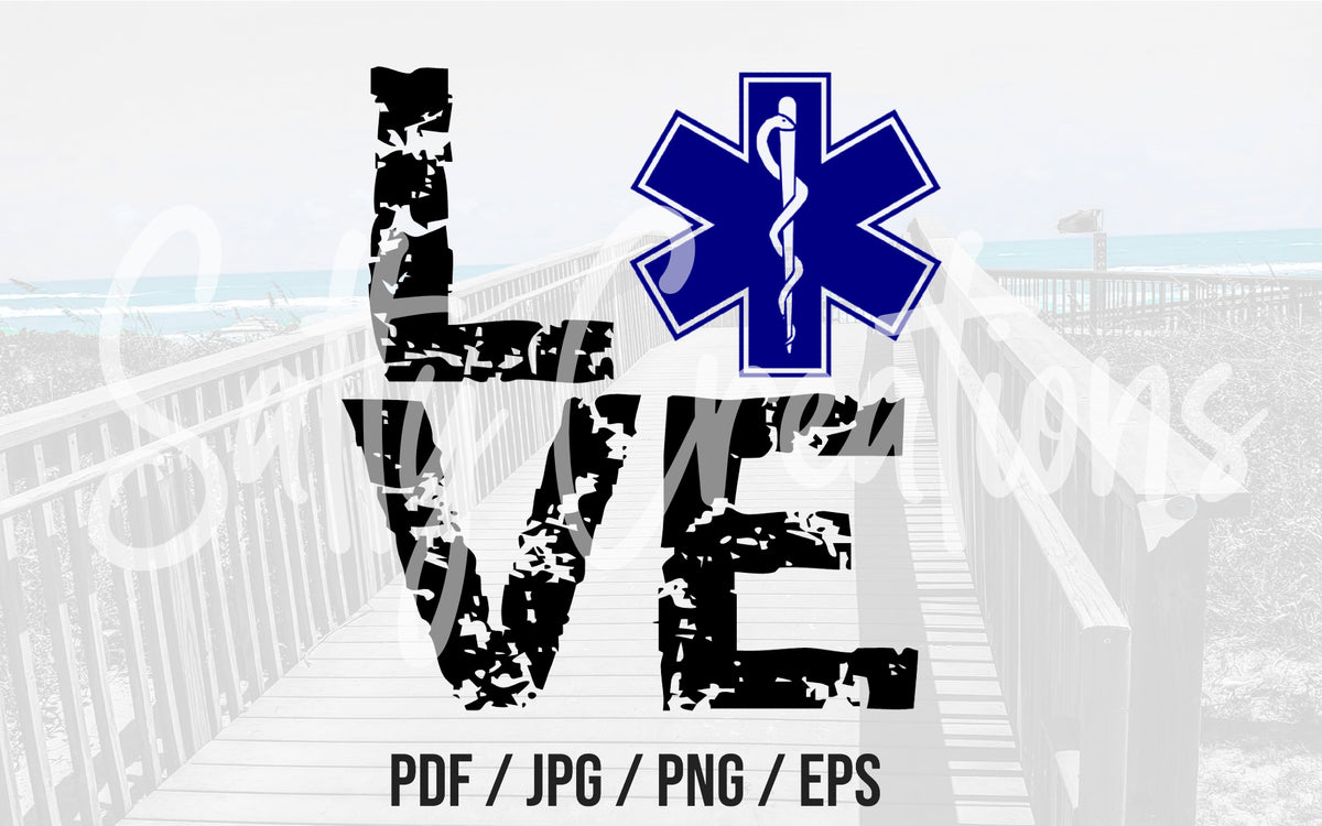 Love EMT - Digital Download – Salty Creations LLC