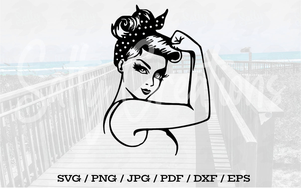 Strong Lady - Digital Download – Salty Creations LLC