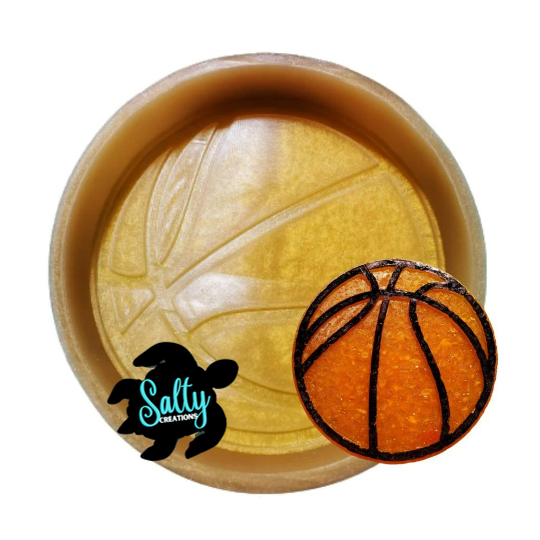 Basketball - Silicone Mold – Salty Creations