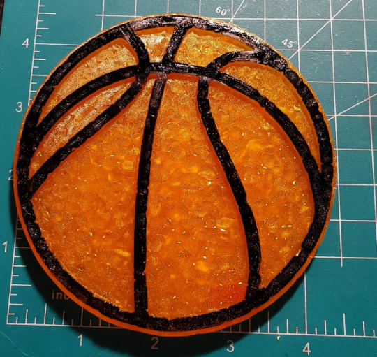 Basketball - Silicone Mold – Salty Creations LLC