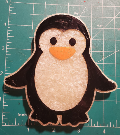 Penguin - Silicone Mold – Salty Creations LLC