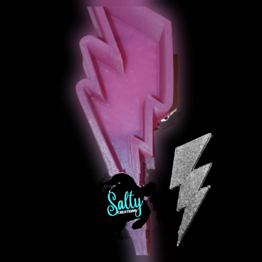 Lightning Bolt - Silicone Mold – Salty Creations